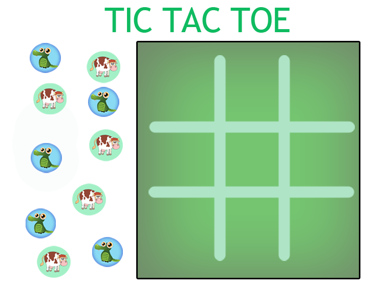Printable Tic Tac Toe Board Games